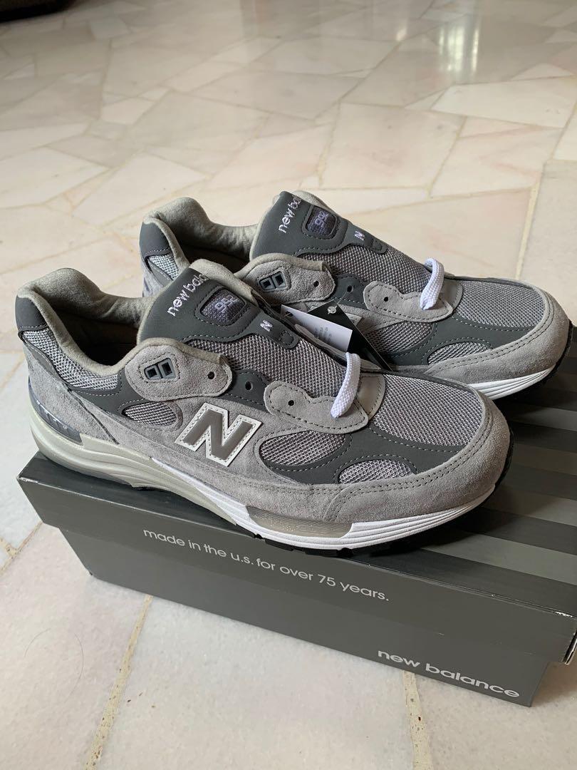 New balance M992GR grey, Men's Fashion, Footwear, Sneakers on Carousell