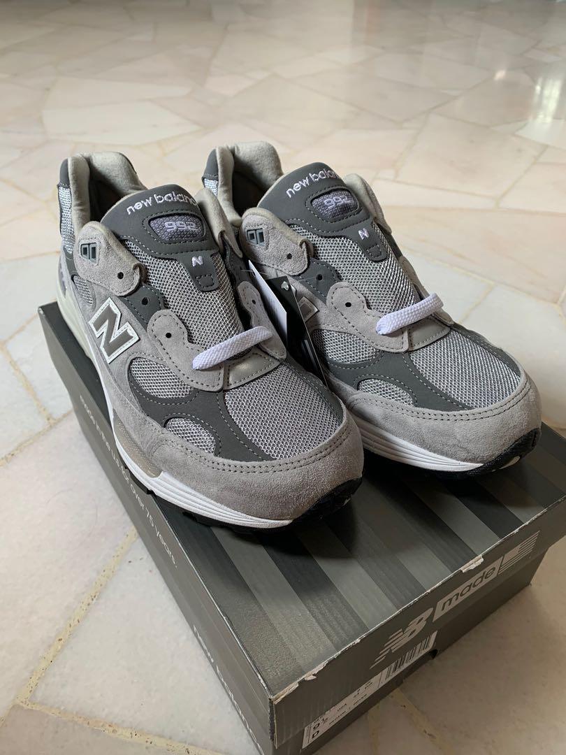 New balance M992GR grey, Men's Fashion, Footwear, Sneakers on Carousell