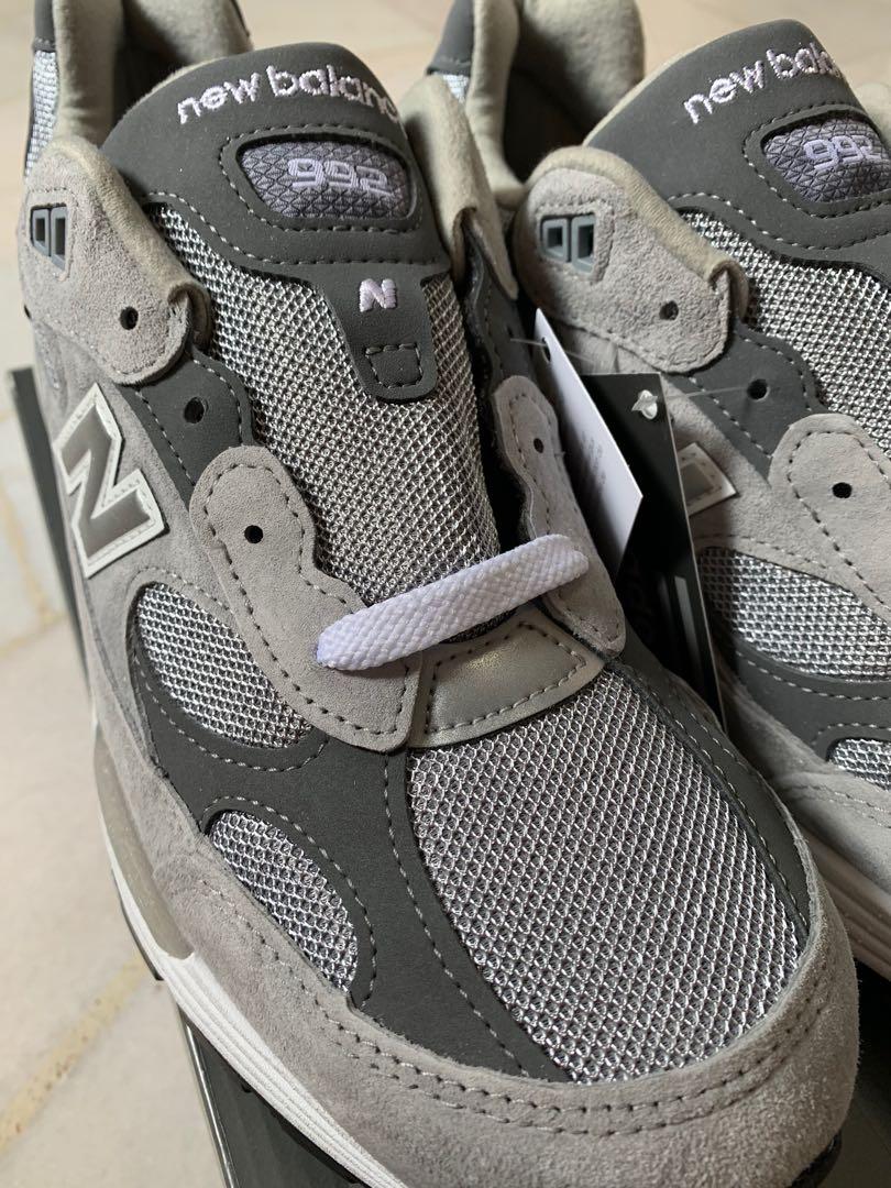 New balance M992GR grey, Men's Fashion, Footwear, Sneakers on Carousell