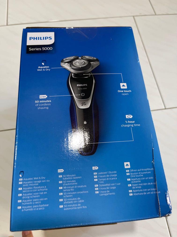 Philips Electric Shaver Series 5000, Beauty & Personal Care, Men's ...