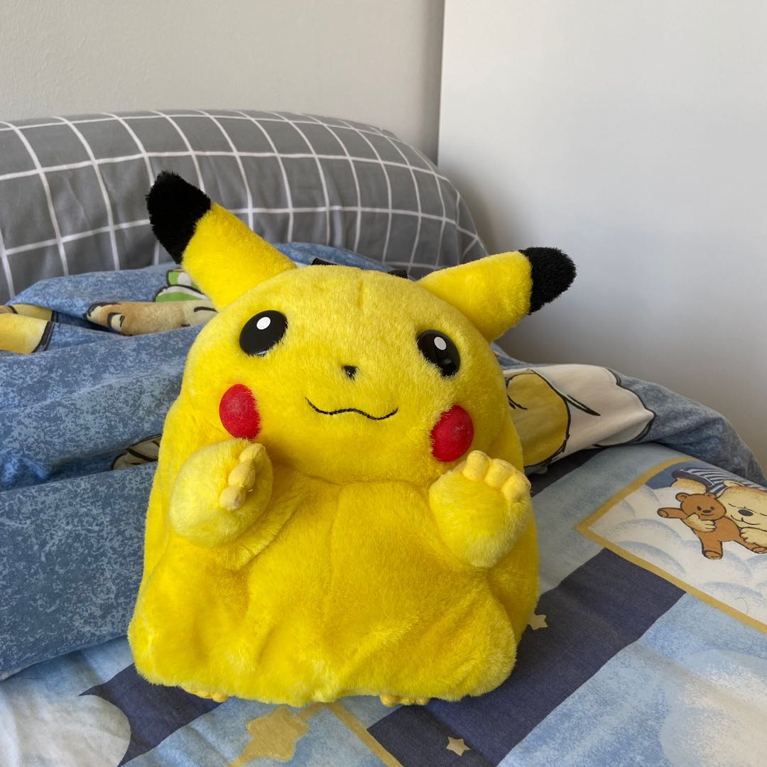 POKÉMON Pikachu Soft Toy, Hobbies & Toys, Toys & Games on Carousell