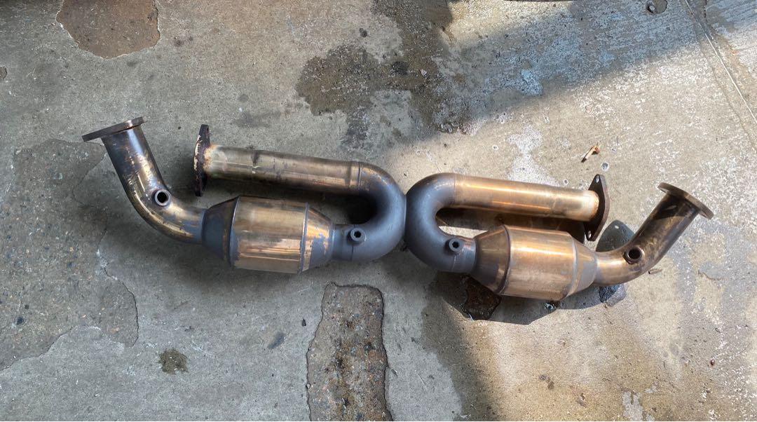 Porsche exhaust 996 fabspeed with x pipe, Car Accessories, Accessories ...