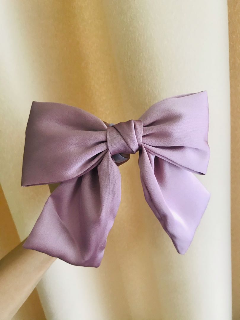 Purple Ribbon, Women's Fashion, Watches & Accessories, Hair Accessories ...