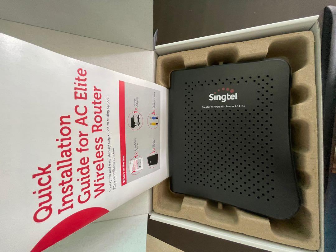 Singtel WIFI mesh router, Computers & Tech, Parts & Accessories ...