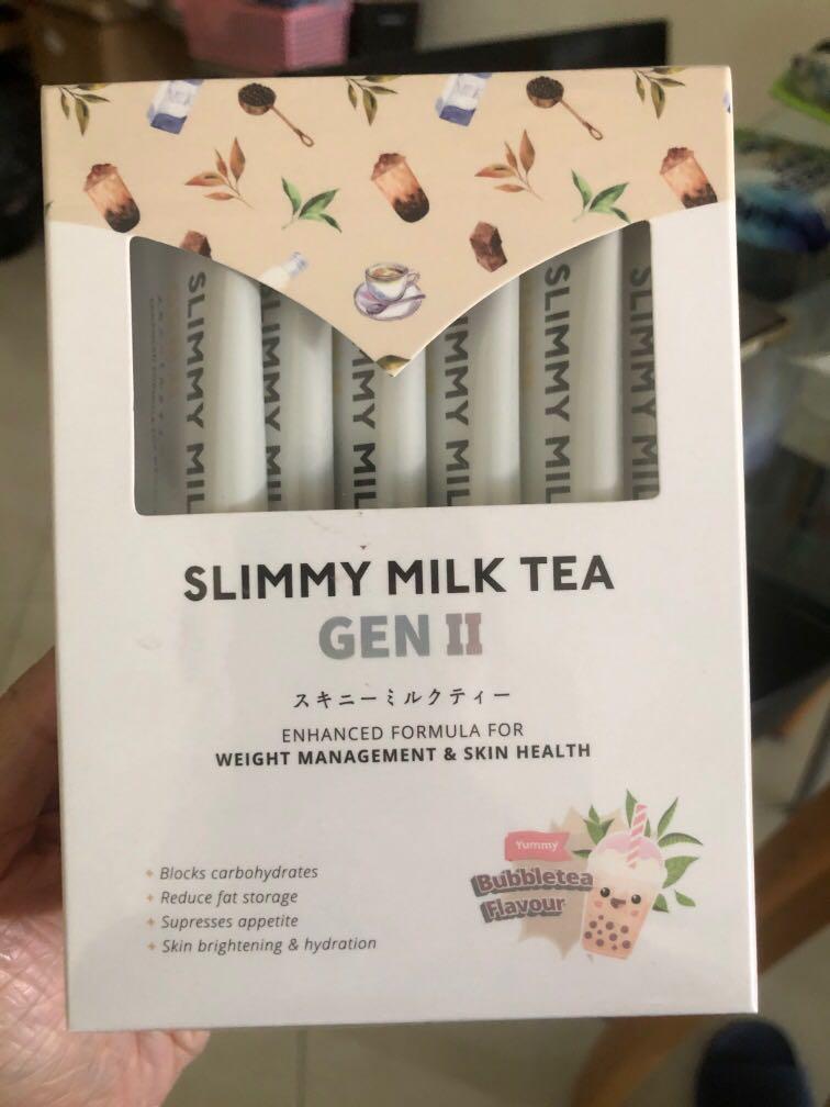 Slimmy milk tea gen 2, Health & Nutrition, Health Supplements, Health ...