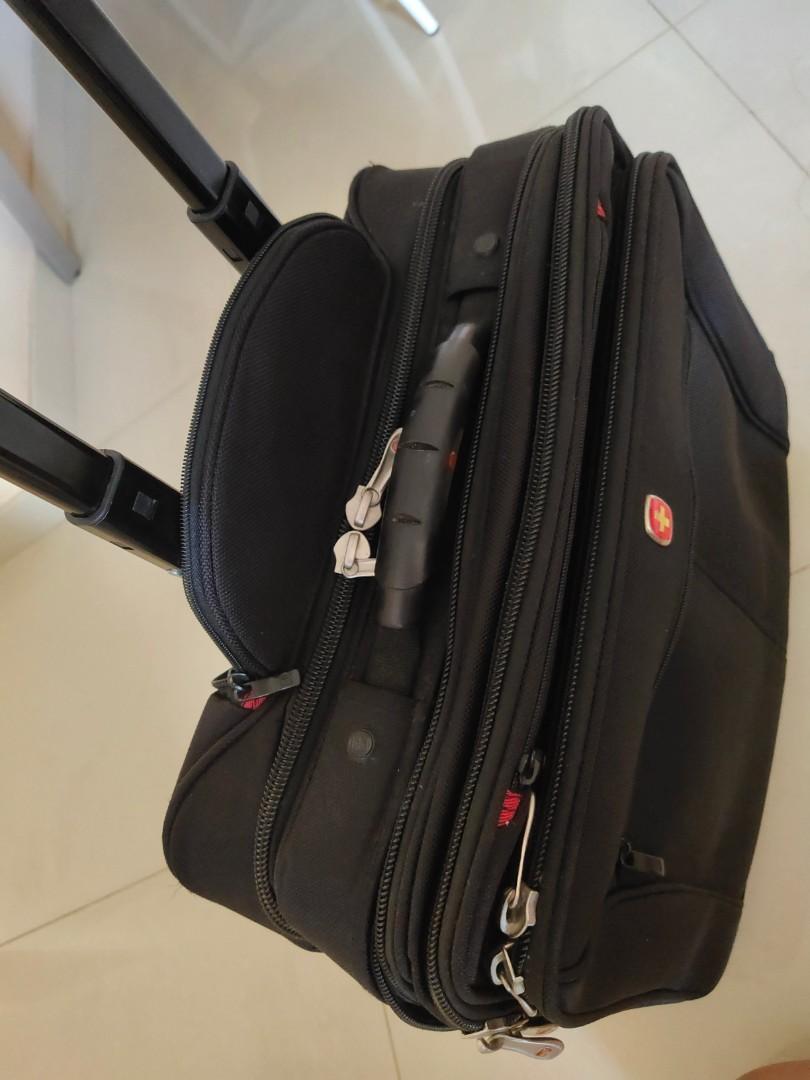 Swiss Laptop trolley bag, Men's Fashion, Bags, Briefcases on Carousell