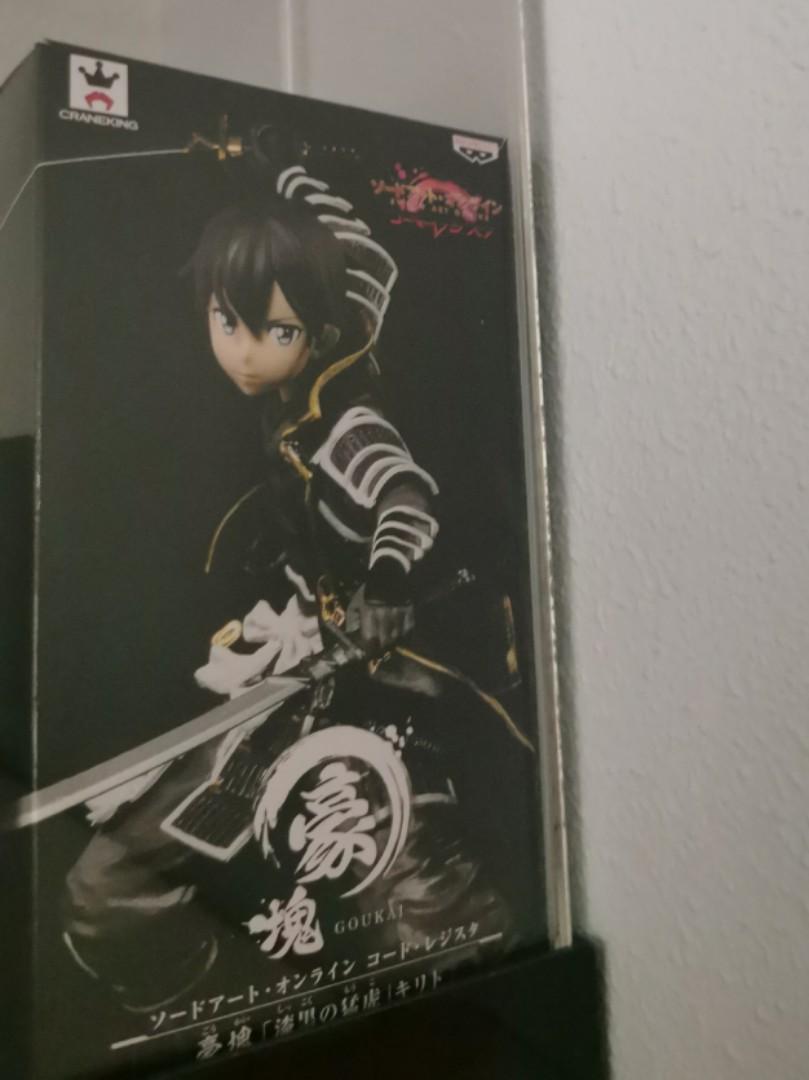 Sword Art Online kirito samurai figure, Hobbies & Toys, Toys & Games on ...