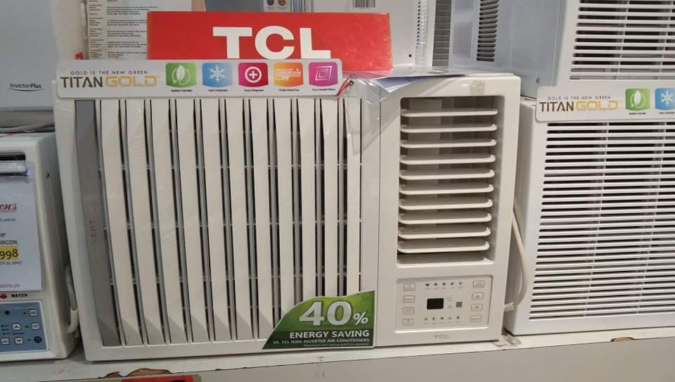 TCL WINDOW TYPE INVERTER, TV & Home Appliances, Air Conditioning and ...