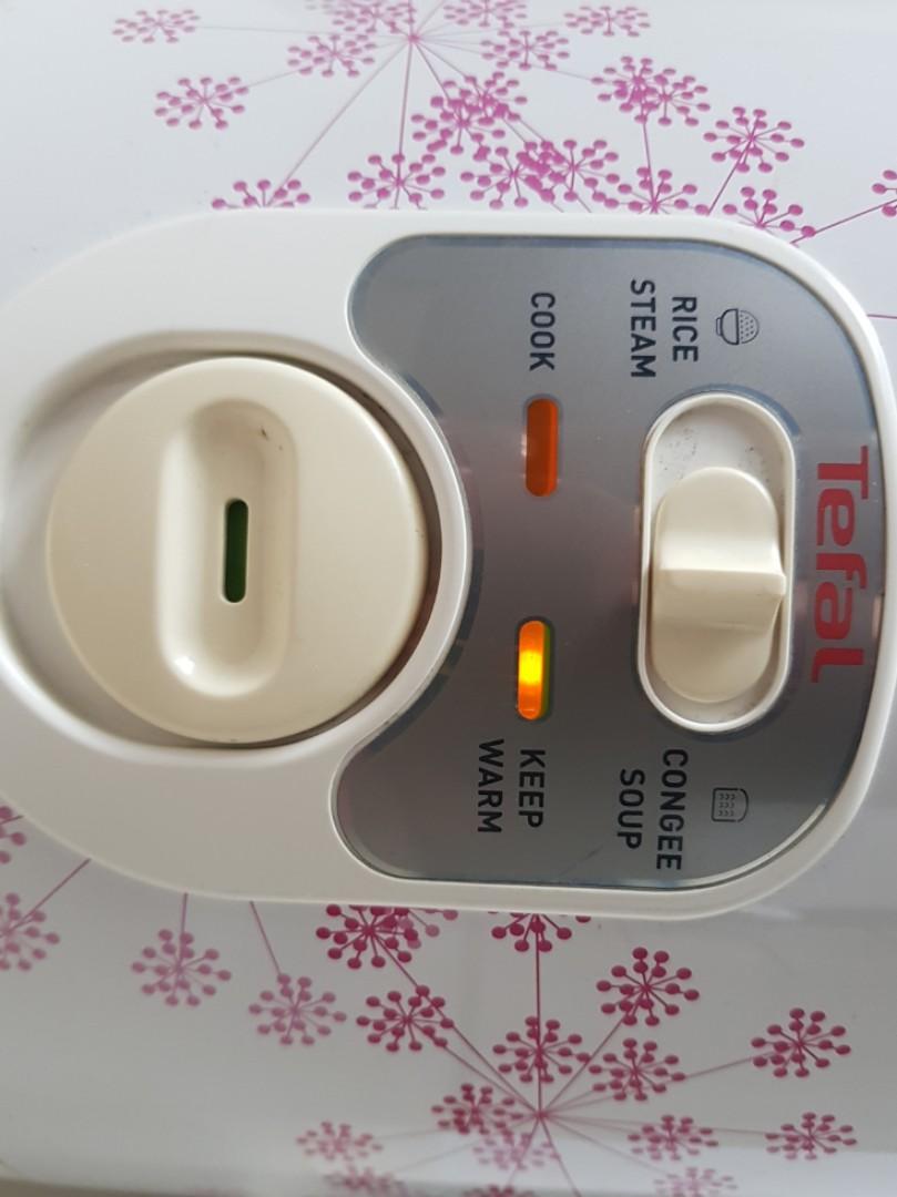 Tefal Rice Cooker Model RK1056, TV & Home Appliances, Kitchen ...