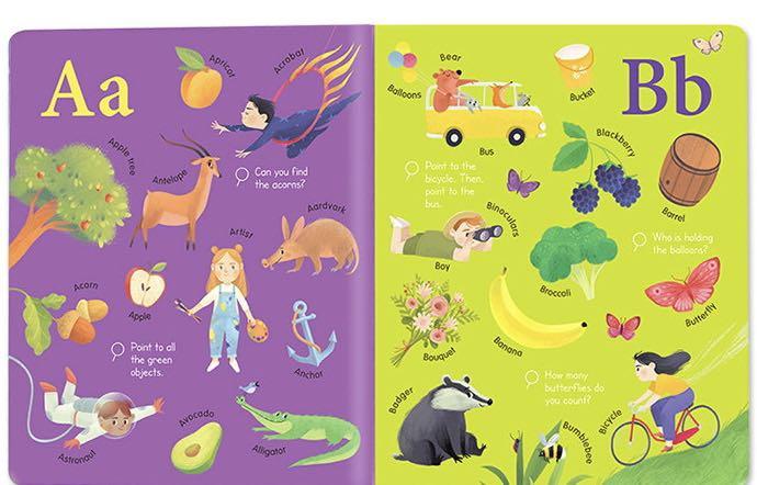 The Big Book of first words, ABC, colors, counting, Hobbies & Toys ...