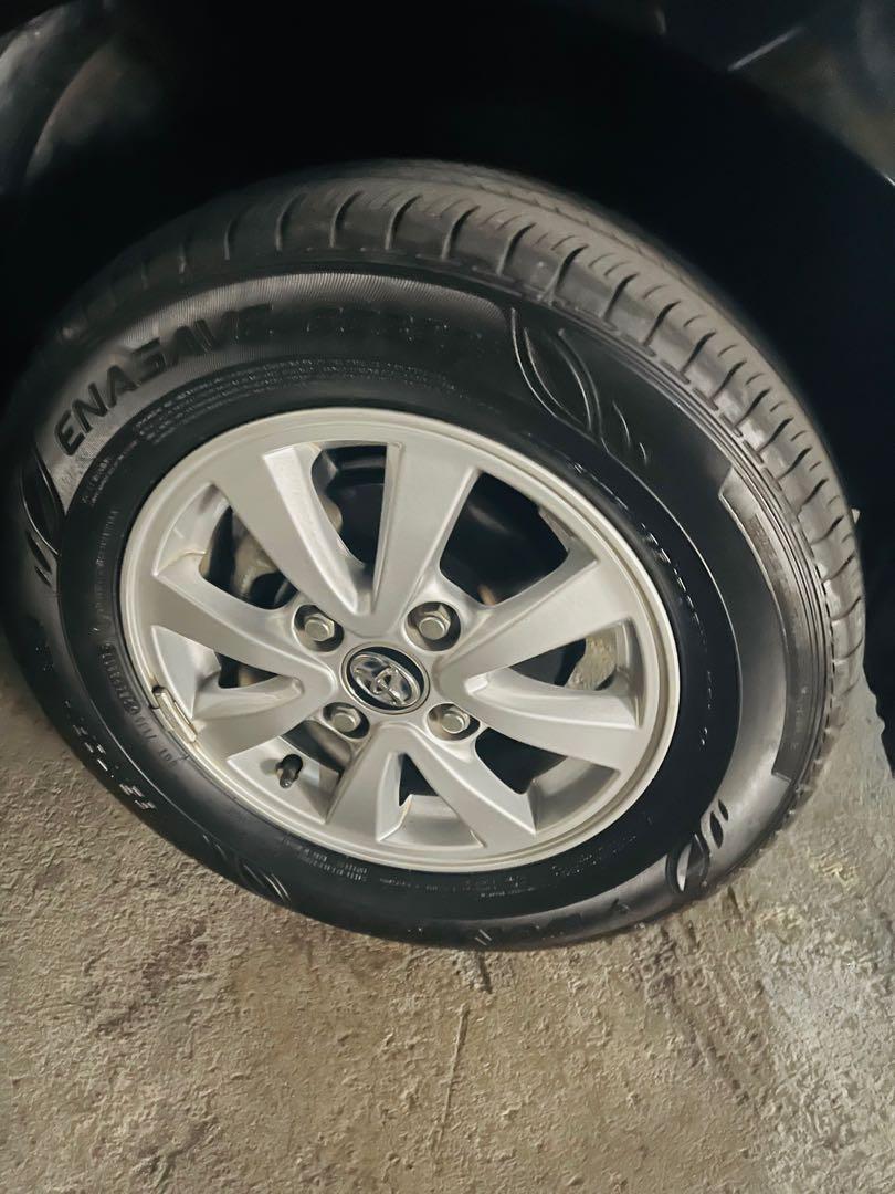 Toyota Avanza 2018 stock mags and tires, Car Parts & Accessories, Mags ...
