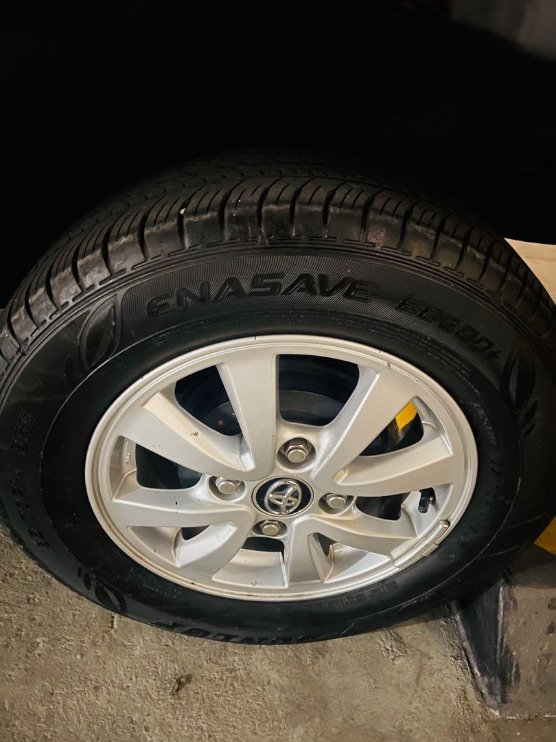 Toyota Avanza 2018 stock mags and tires, Car Parts & Accessories, Mags ...