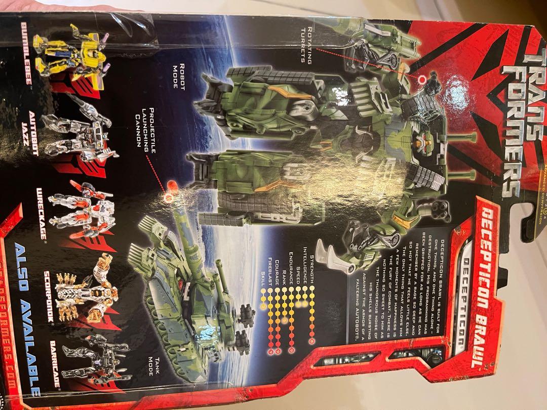 Transformers Movie 2007 Brawl Decepticon Deluxe Class, Hobbies & Toys ...