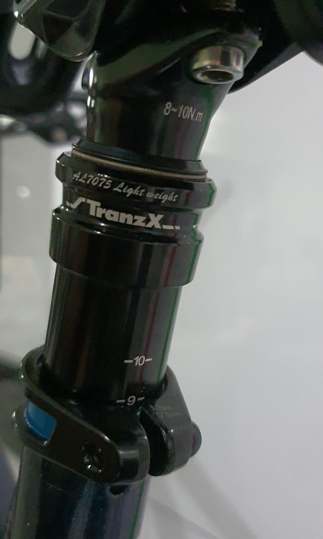 TranzX dropper seat post internal routing, Ø30.9, 170mm with FREE ...