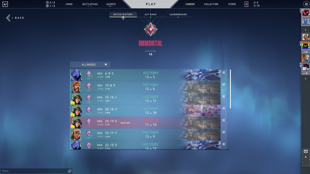 Valorant Immortal Account [ EMPTY ], Video Gaming, Gaming Accessories ...