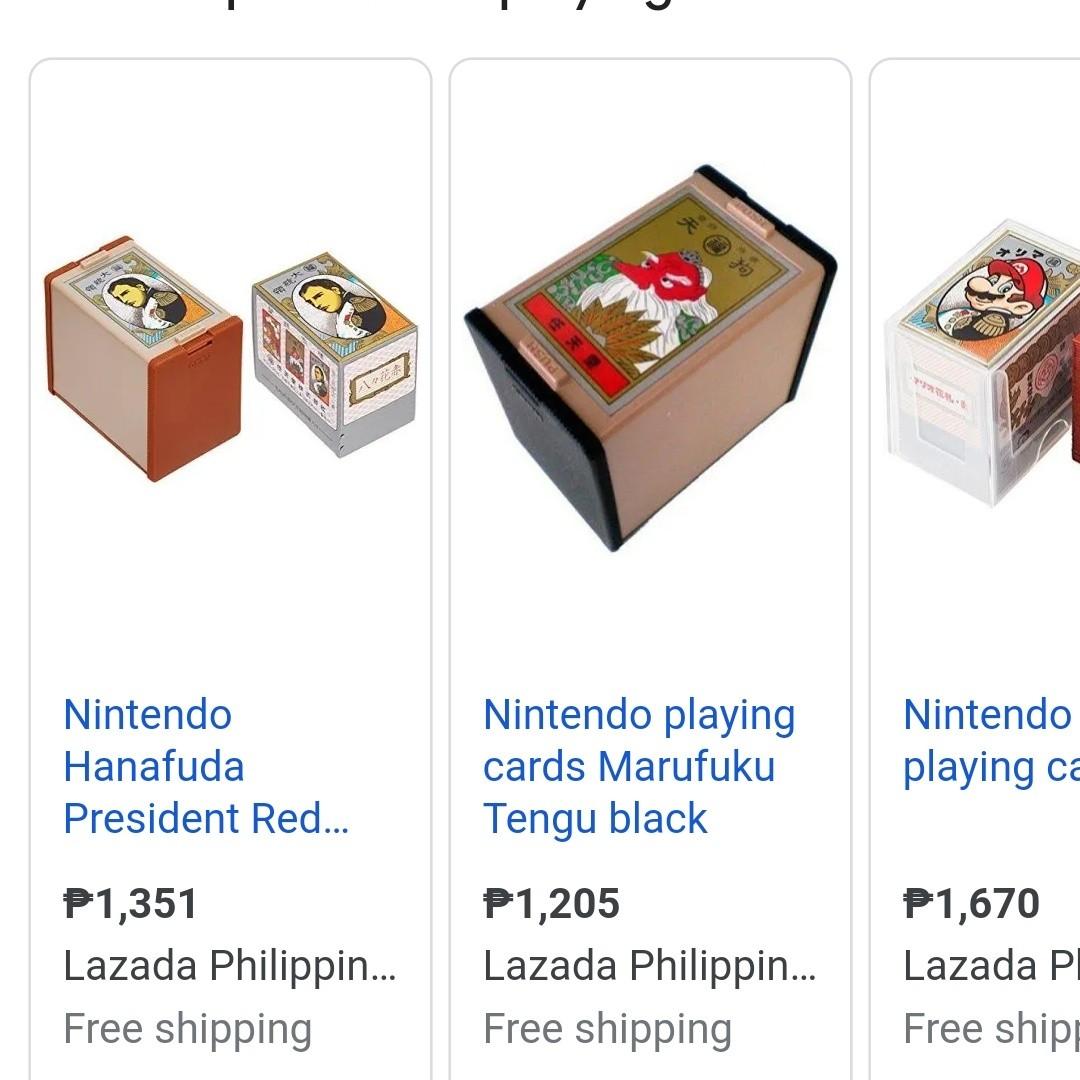 Vintage Hanafuda Japanese Playing Cards Nintendo Complete Set 48pcs ...