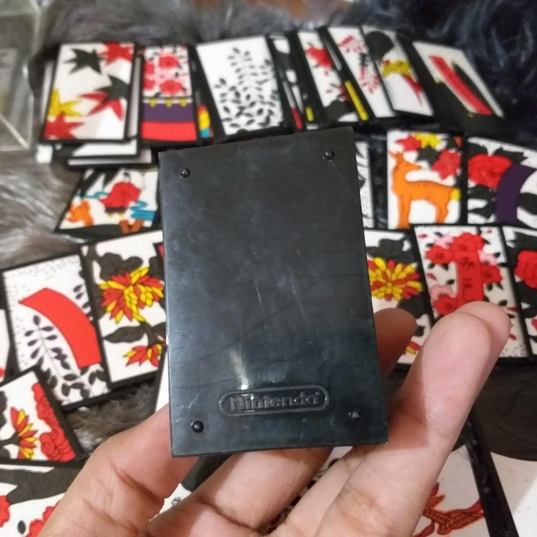 Vintage Hanafuda Japanese Playing Cards Nintendo Complete Set 48pcs ...