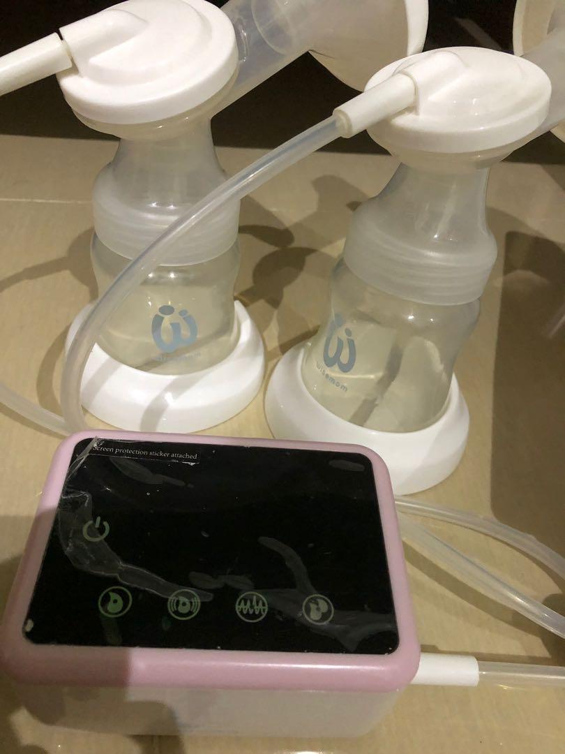 Wisemom Pomona Double Electric Breast Pump (with Free Lactaflow 20 ...