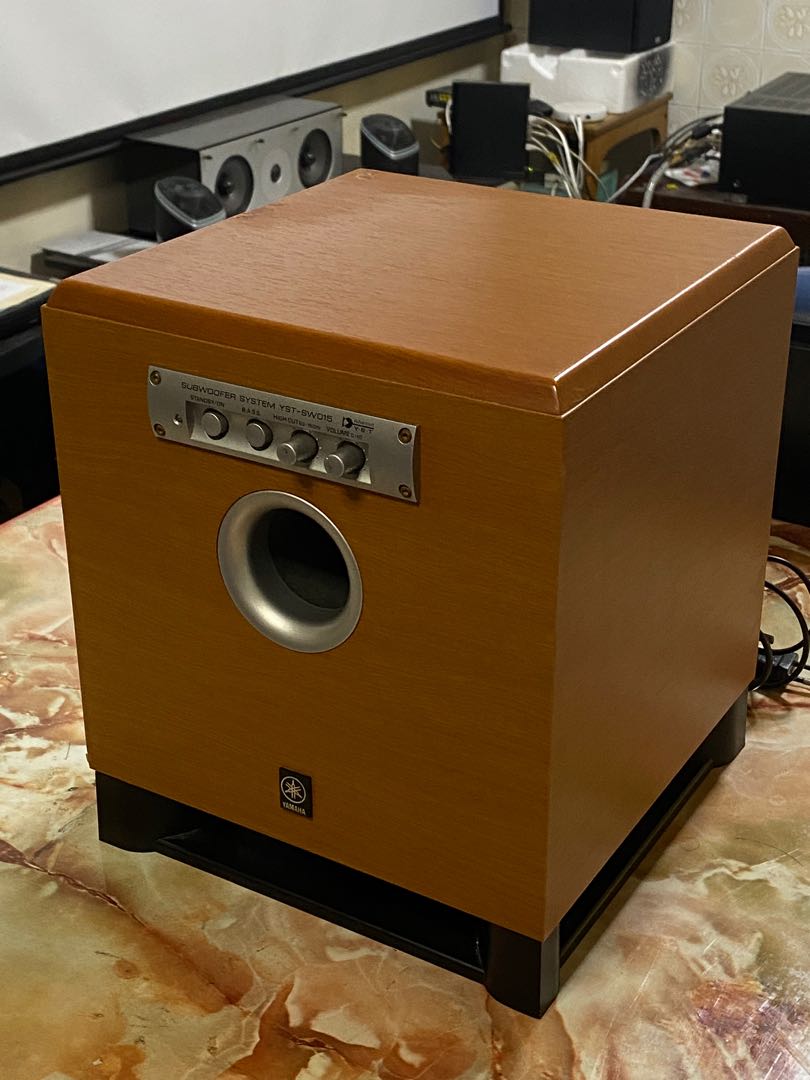 Yamaha Active Subwoofer , Advanced YST ( Solid Wood Cabinet, Deep Bass ...