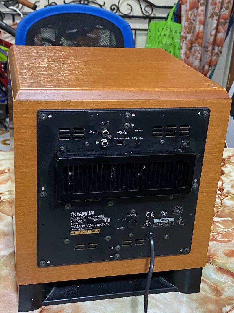 Yamaha Active Subwoofer , Advanced YST ( Solid Wood Cabinet, Deep Bass ...