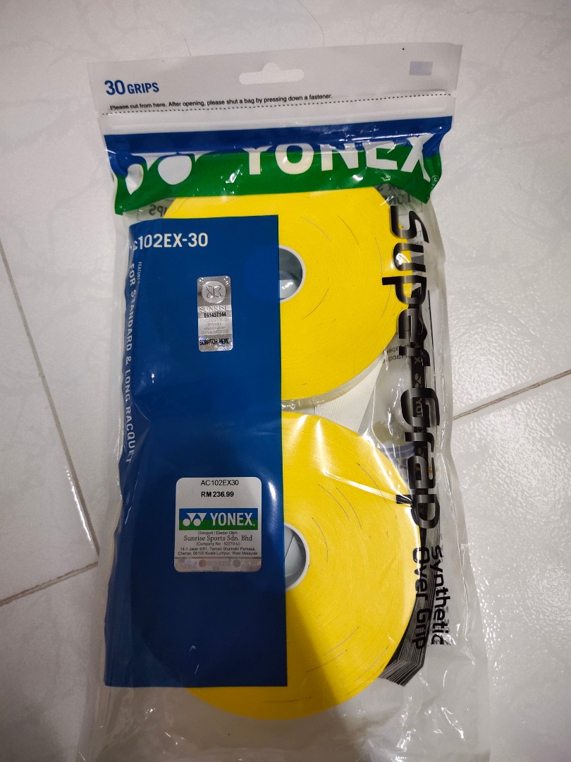 Yonex Ac102-EX 30, Sports Equipment, Sports & Games, Racket & Ball ...