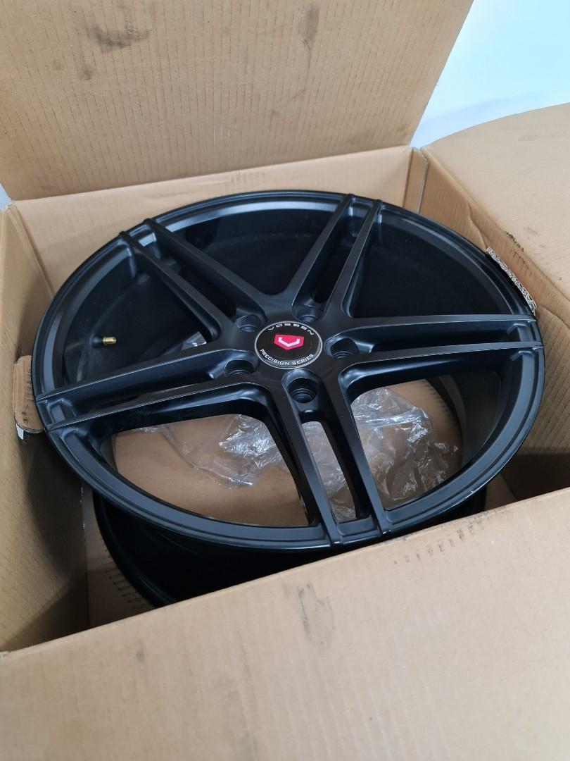 17" Full Black Sport Rims, Car Accessories, Tyres & Rims on Carousell