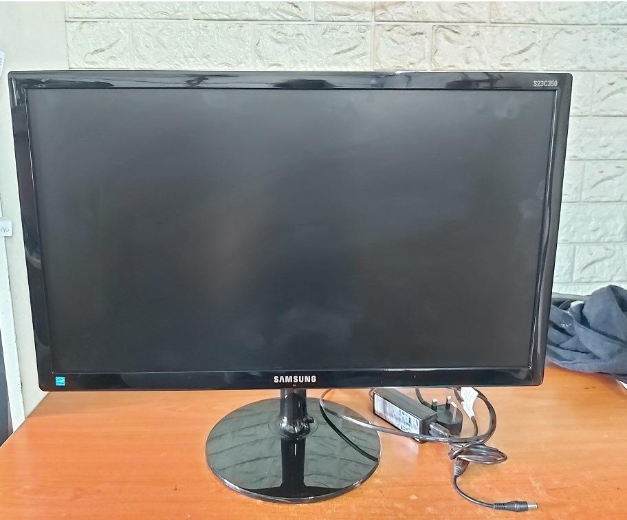 [23" LED Backlit Monitor] Samsung S23C350H: 23 inch, Computers & Tech ...