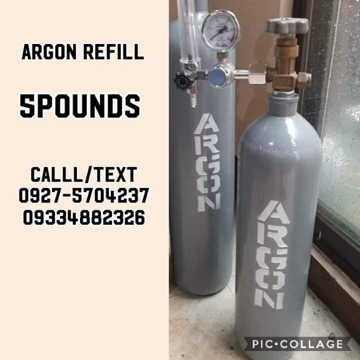 5lbs Argon tank Refill., Health & Nutrition, Medical Supplies & Tools ...