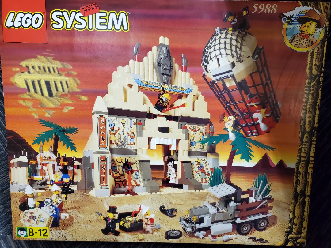 全新未開過 Lego 5988 (The Temple of Anubis), 興趣及遊戲, 玩具 & 遊戲類 - Carousell