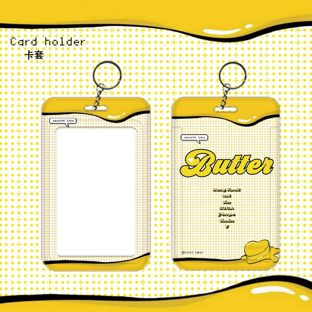 [ PO CLOSED ] BTS BUTTER CARD HOLDER, Hobbies & Toys, Memorabilia ...