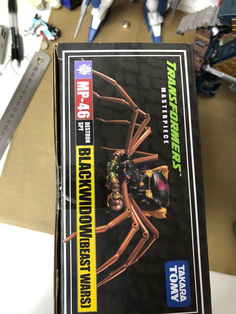 變形金剛 Transformers MP-46 black widow beast wars, 興趣及遊戲, 玩具 & 遊戲類 - Carousell