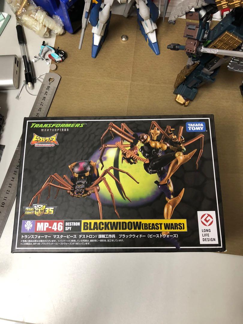 變形金剛 Transformers MP-46 black widow beast wars, 興趣及遊戲, 玩具 & 遊戲類 - Carousell