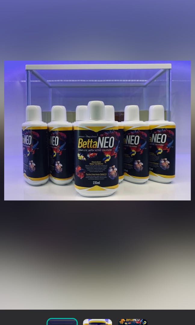 Betta Neo 235ml, Pet Supplies, Homes & Other Pet Accessories on Carousell