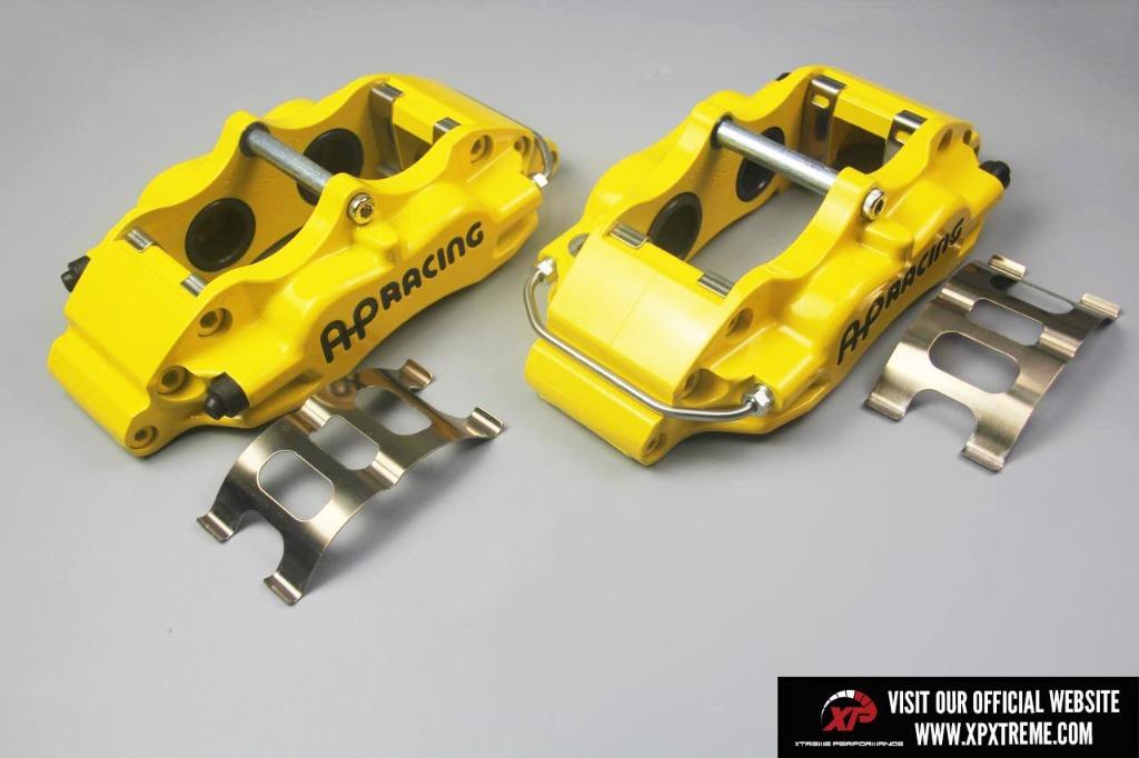 BRAKE AP RACING SET 4 POT 340MM HONDA CIVC FD FB FC ODYSSEY RB1 RB2 RB3 ...