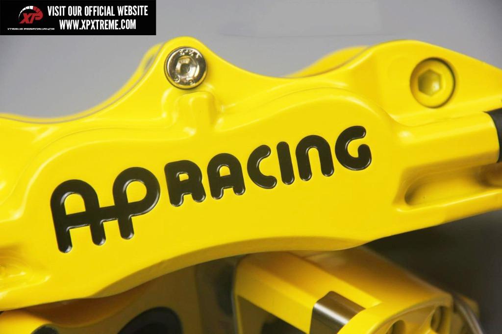 BRAKE AP RACING SET 4 POT 340MM HONDA CIVC FD FB FC ODYSSEY RB1 RB2 RB3 ...