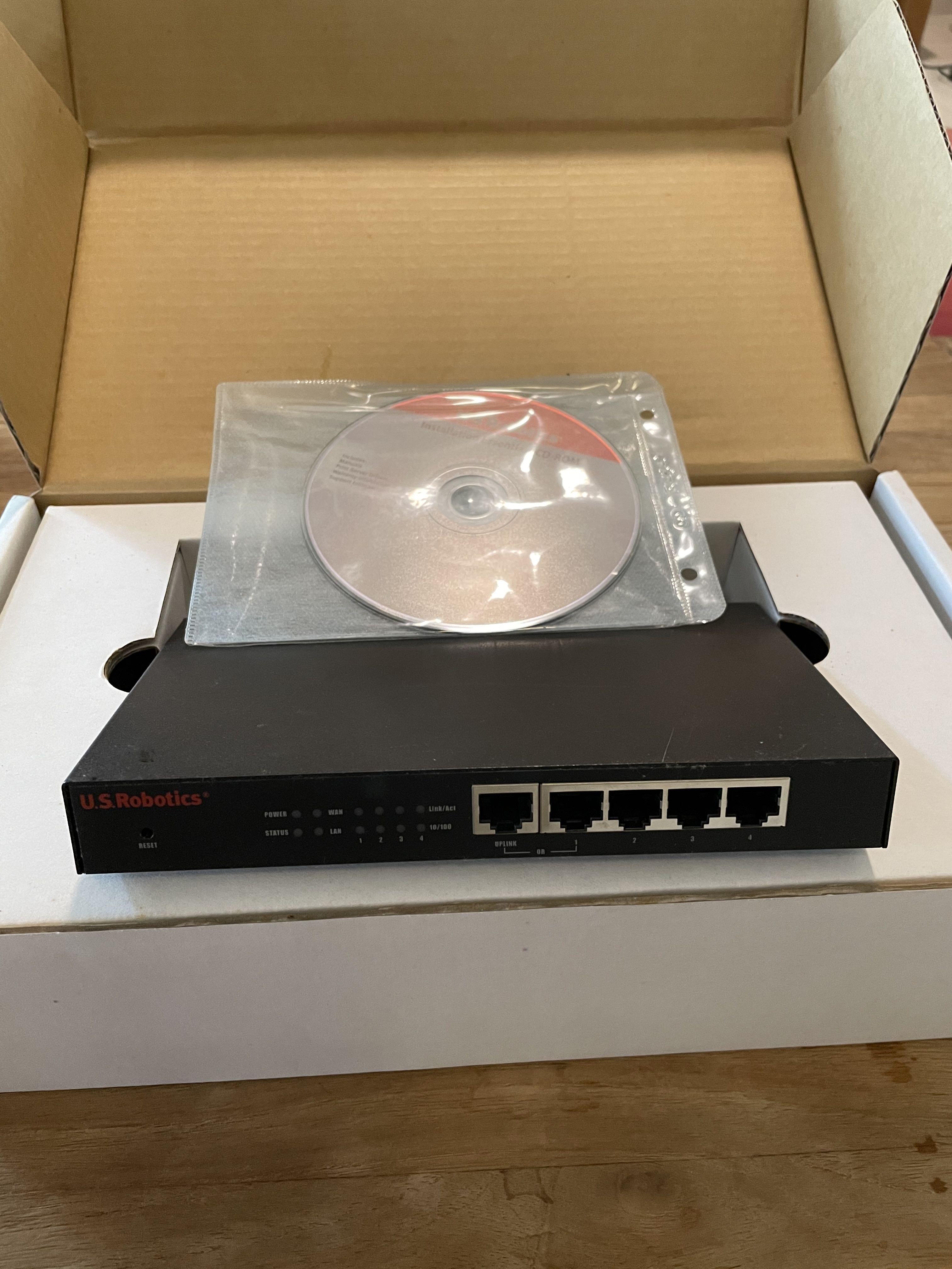 U.S. Robotics Broadband Router Model 8000, Computers & Tech, Office ...