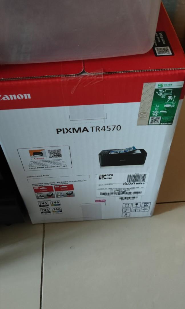 Canon Pixma TR4570噴墨打印機, 電腦＆科技, 打印機及影印機 - Carousell