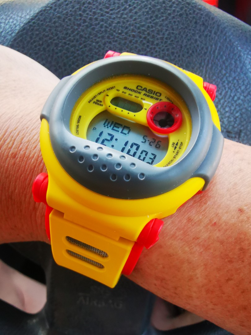 Casio Vintage Yellow Jason, Luxury, Watches on Carousell