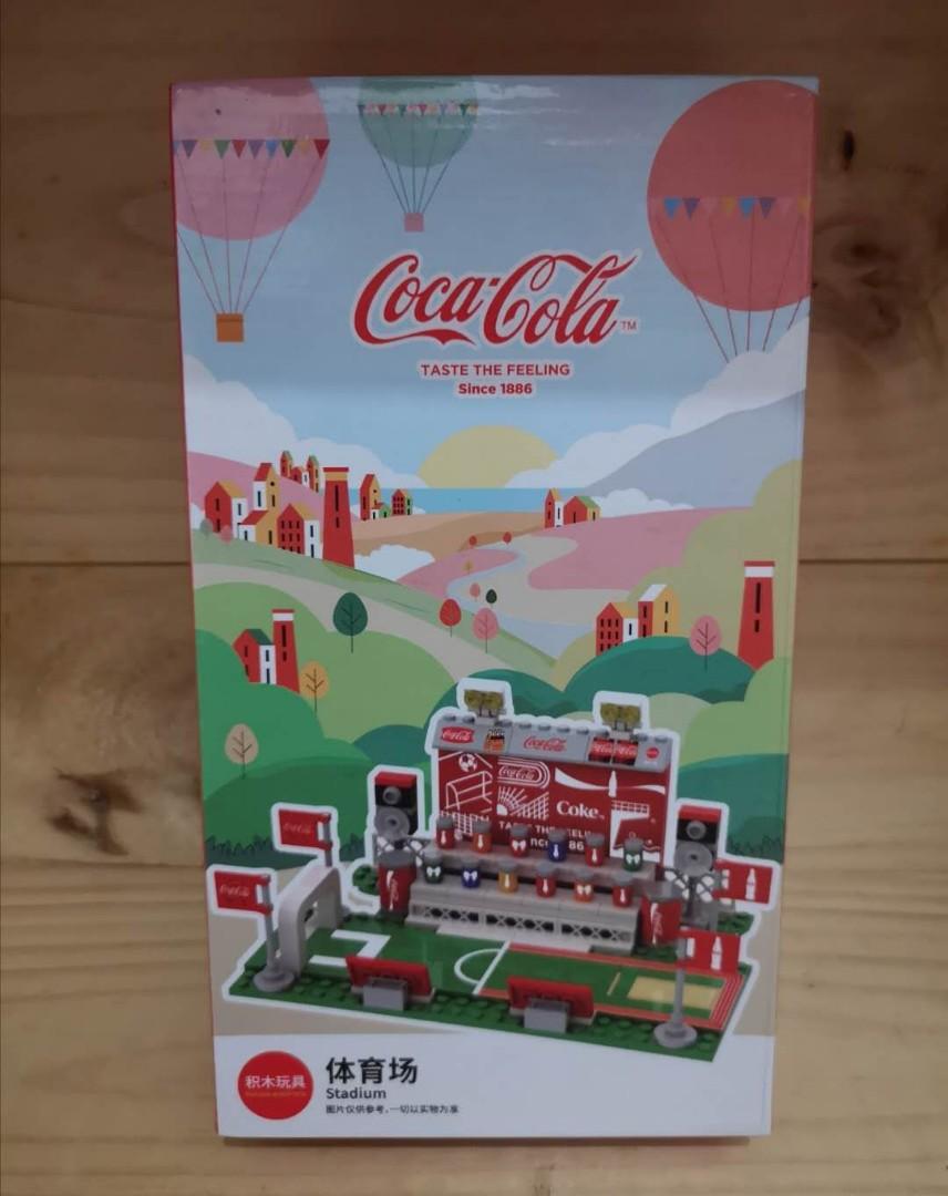 Coca Cola x Family Mart Compatible Lego Block set - Stadium, Hobbies ...