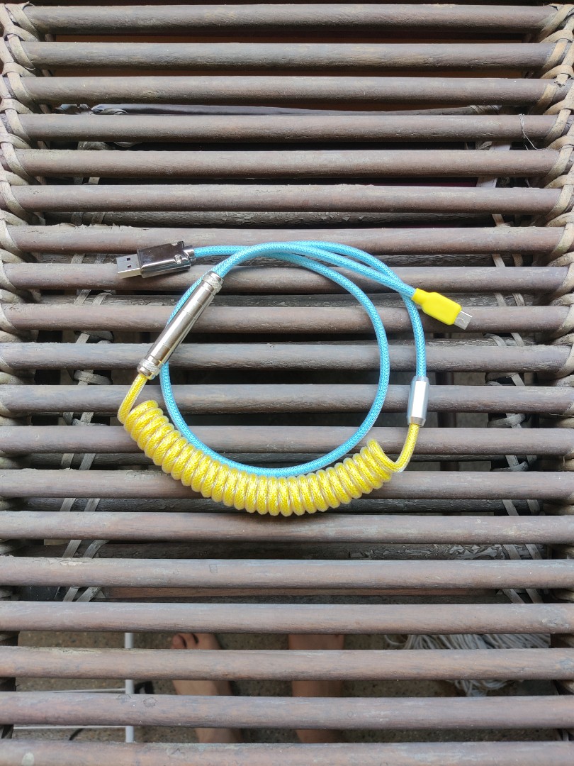 Coiled Cable, Computers & Tech, Parts & Accessories, Cables & Adaptors ...