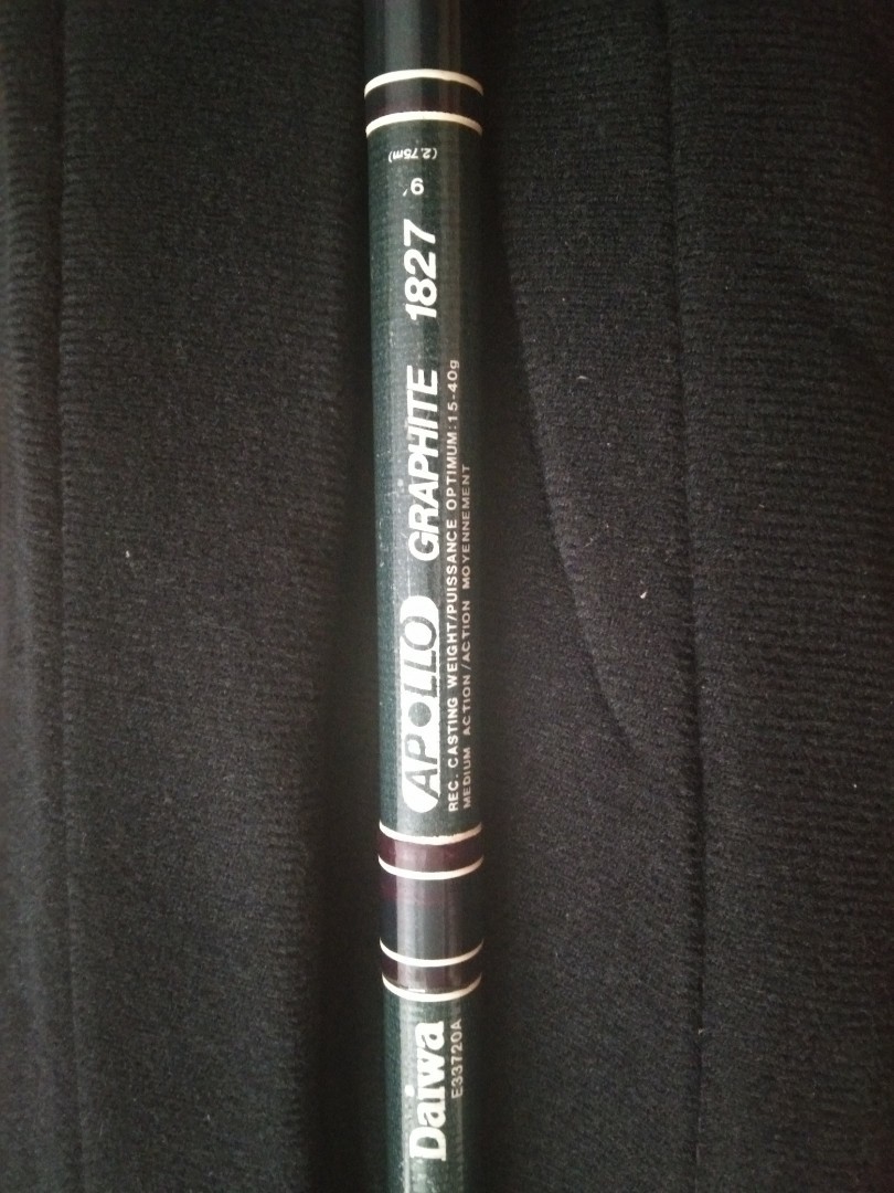 Used Daiwa AP LLO graphite 1827 9" rod for sales, Sports Equipment ...