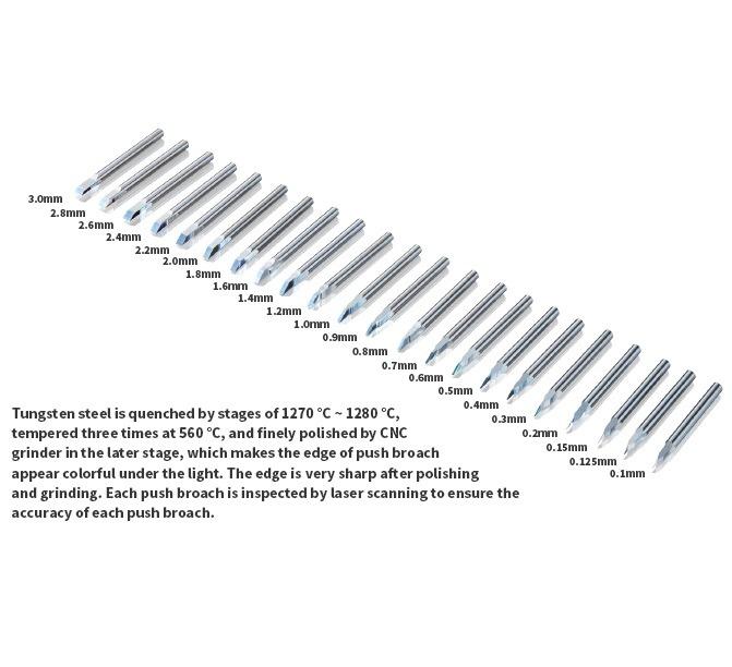[30th Aug 2023] DSPIAE Tungsten Steel Push Broach scriber, Hobbies ...