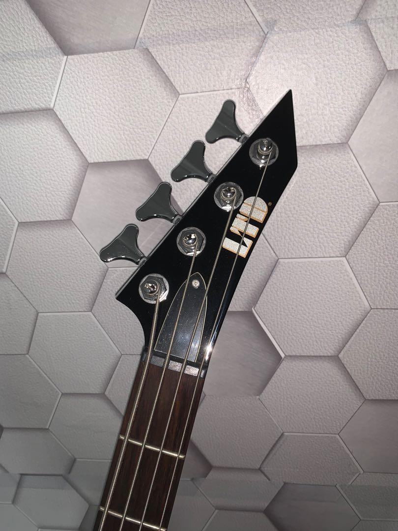 Esp Ltd Bass Guitar Hobbies And Toys Music And Media Musical Instruments