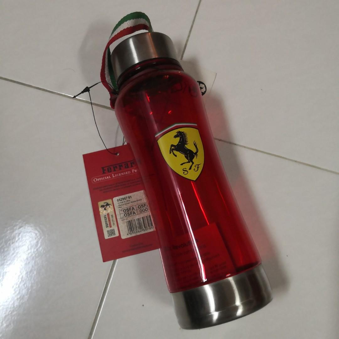 Ferrari Water Bottle (Official), Furniture & Home Living, Kitchenware ...