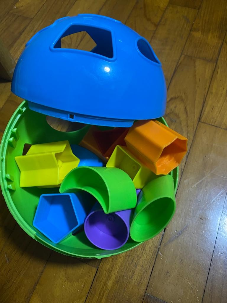 Fun time shape sorter, Hobbies & Toys, Toys & Games on Carousell