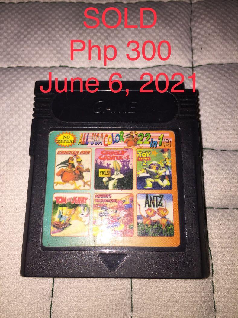 Gameboy Color Cartridge, Video Gaming, Gaming Accessories, In-Game ...