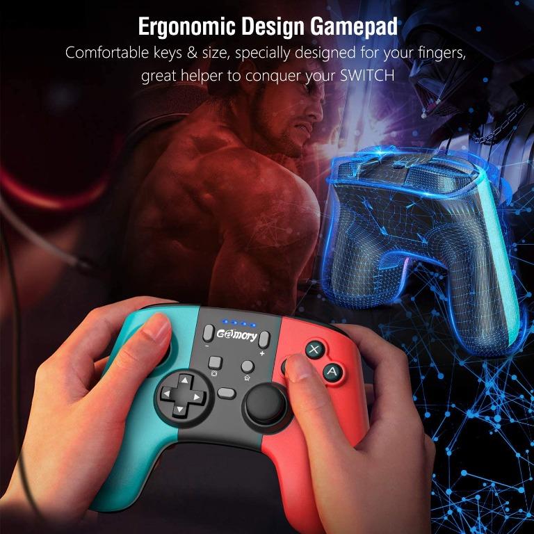 Gamory Wireless Controller for Nintendo Switch,Wireless Pro Controller for Nintendo Switch ...