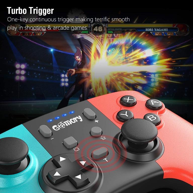 Gamory Wireless Controller for Nintendo Switch,Wireless Pro Controller for Nintendo Switch ...