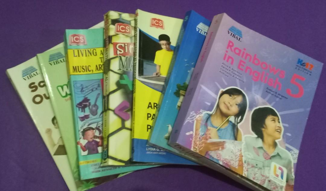 Grade 5 Textbooks Set, Hobbies & Toys, Books & Magazines, Textbooks on ...