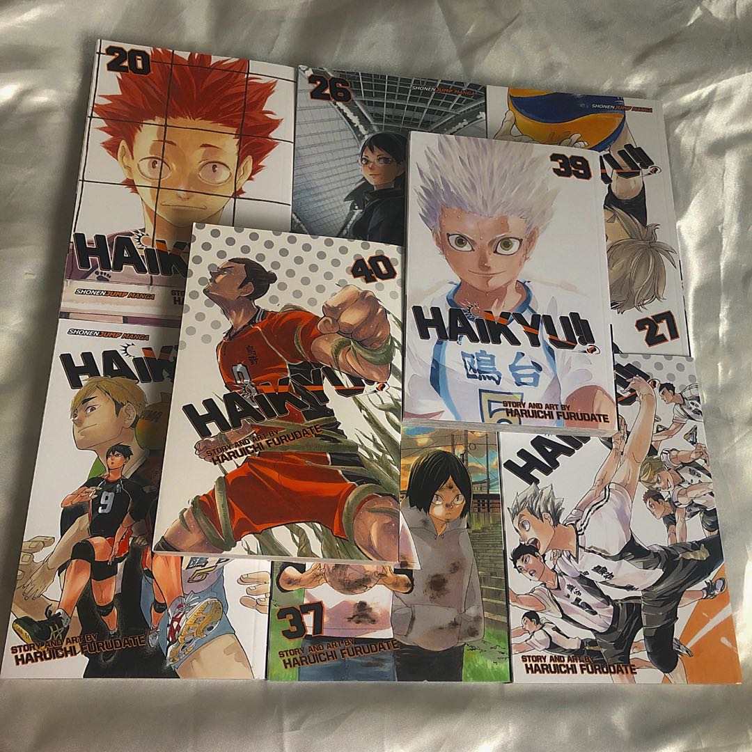 Haikyuu Manga, Hobbies & Toys, Books & Magazines, Comics & Manga on ...